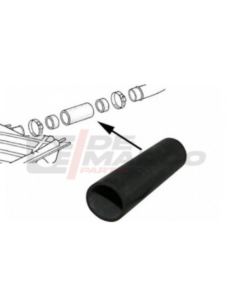 Tubo in gomma riempimento serbatoio benzina per Maggiolino dal 08/1967 in poi, Karmann Ghia ...