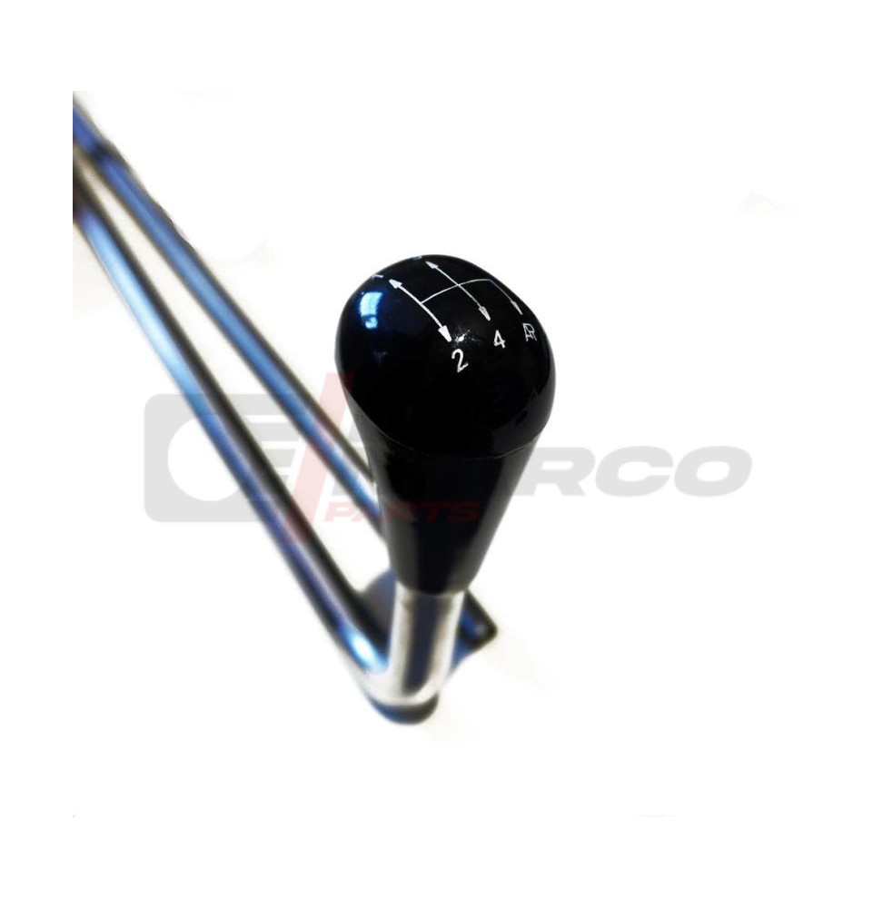 Complete Gear Lever Kit with Knob and Rubber Grommets for Renault