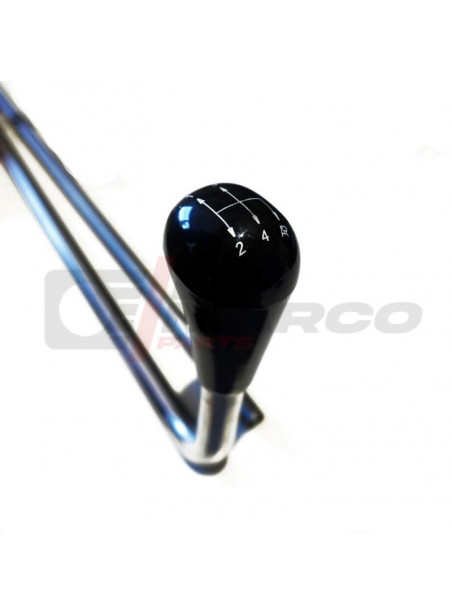 Complete Gear Lever Kit with Knob and Rubber Grommets for Renault