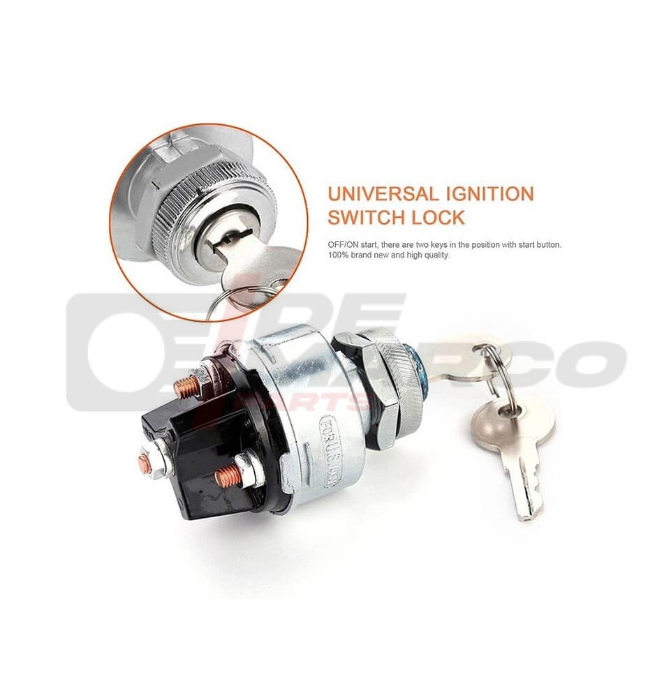 Universal Ignition Block with 3 Attachments for Cars and Trucks