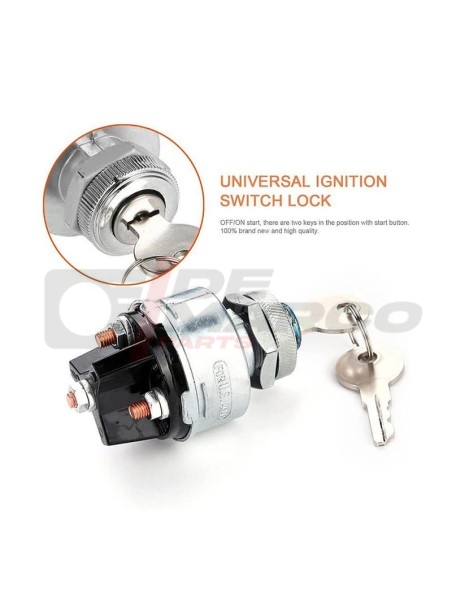 Universal Ignition Block with 3 Attachments for Cars and Trucks