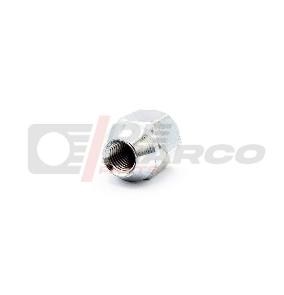 Set 12 Dadi Conici Zincati per Cerchi in Lega Alpine (M10 x 1,25)
