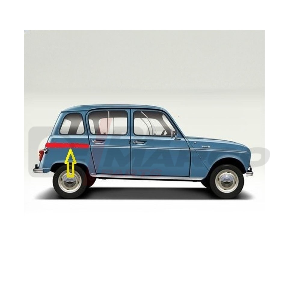 Upper Repair Sheet Metal for Renault 4 Right Rear Fender