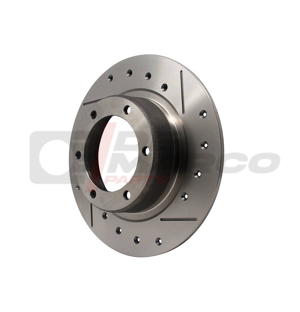 Pair of Front Perforated Brake Discs for R4, R5, R6, R12, R15, R18