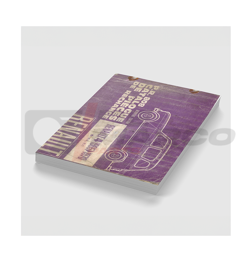 Original Renault spare parts catalogue PDF R4 845cc and R4 F4