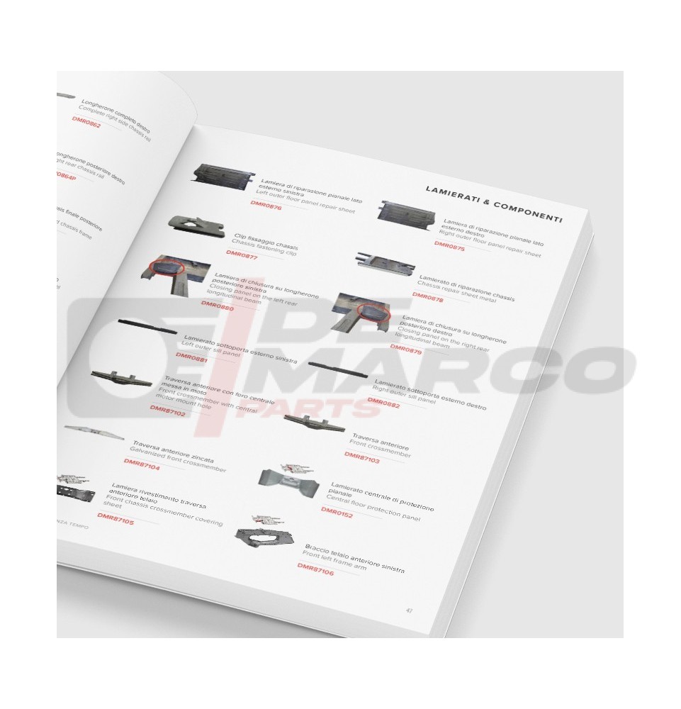 Renault 4 2024-2025 Spare Parts Catalog De Marco Parts