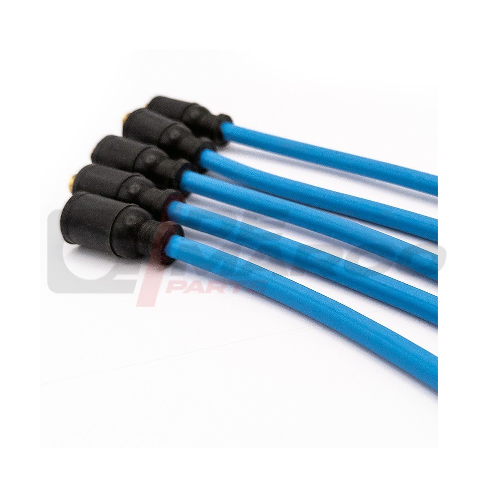 Set of Blue Silicone Spark Plug Wires for R4, R5, Dauphine