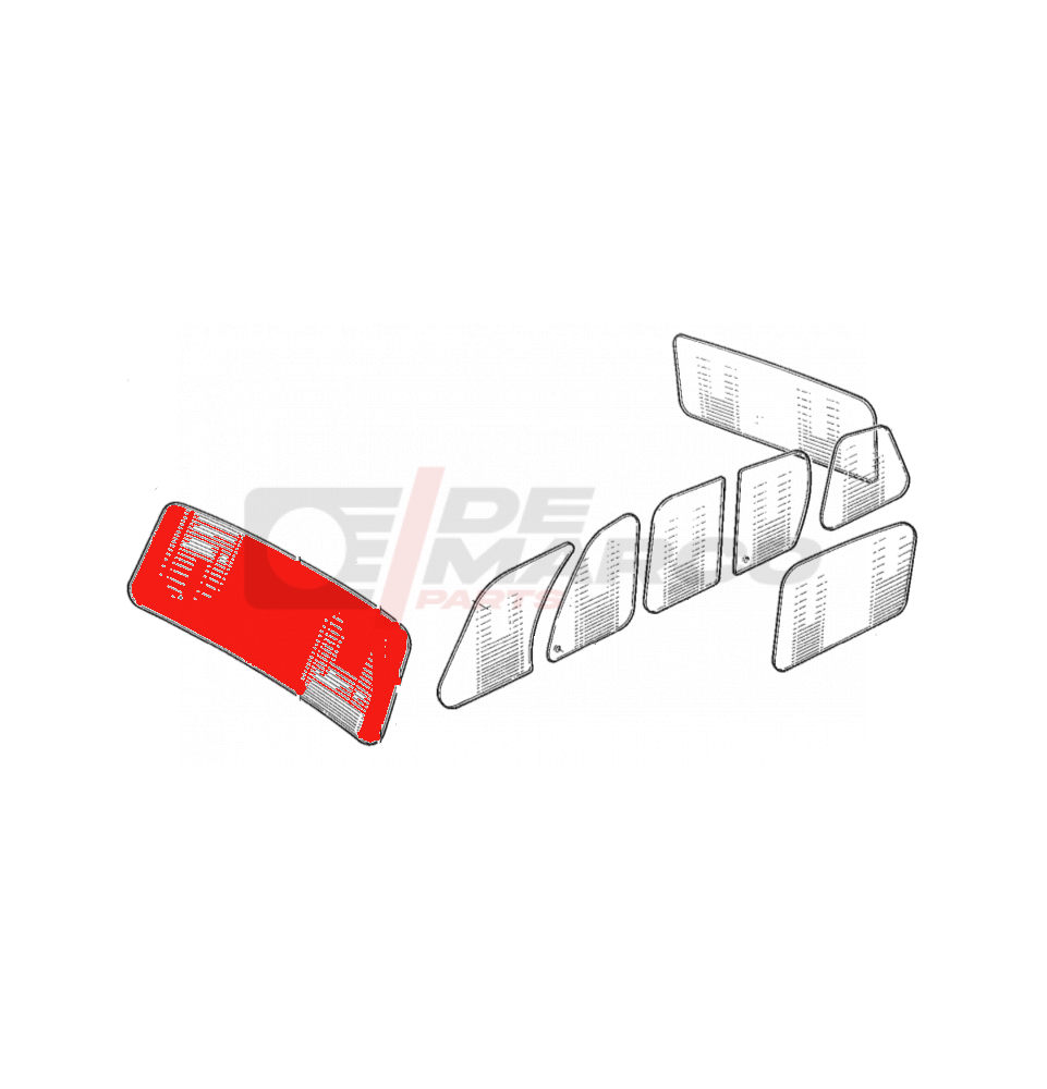 Front Windshield for Renault 4 Sedan | De Marco Parts